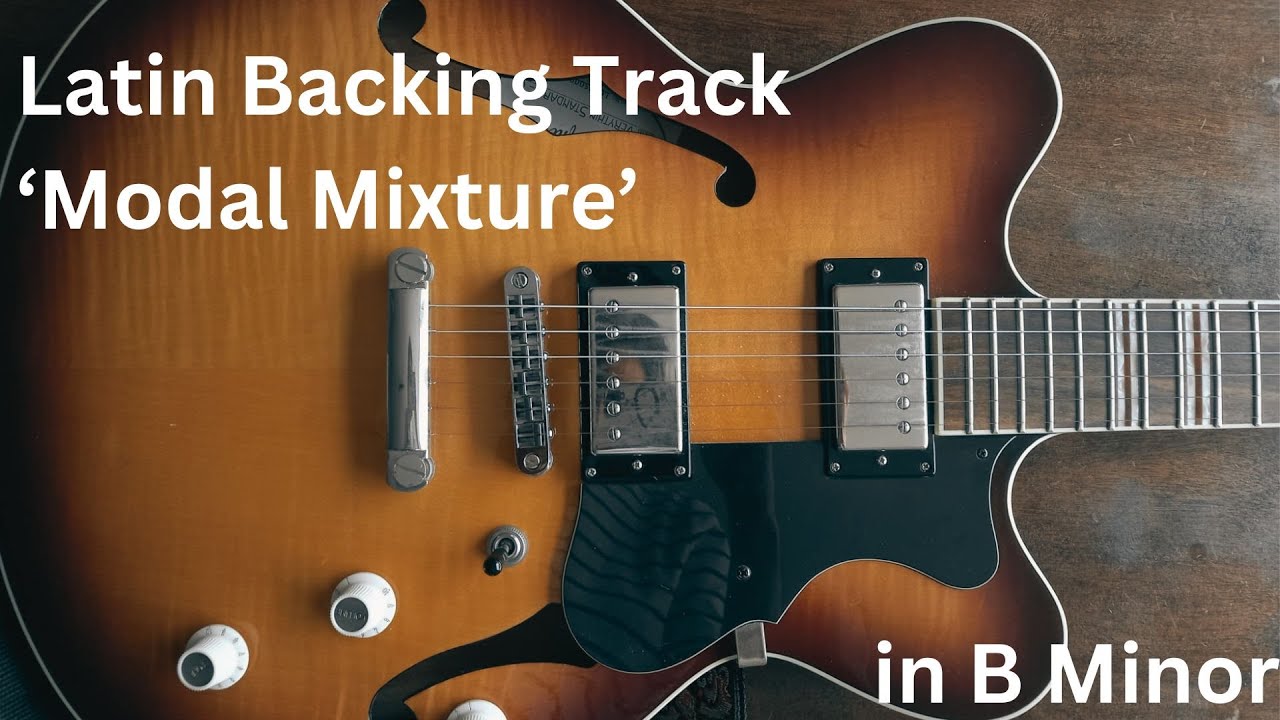 Latin Backing Track in B Minor (Modal Mixture) (Santana, War, Malo ...