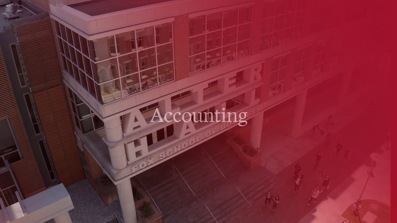 Major in Accounting at the Fox School - YouTube