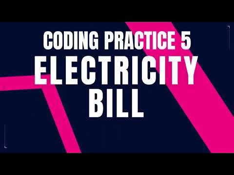 Electricity Bill | Coding Practice 5 || Python coding tips tricks | Nxtwave ccbp 4.0 telugu ...