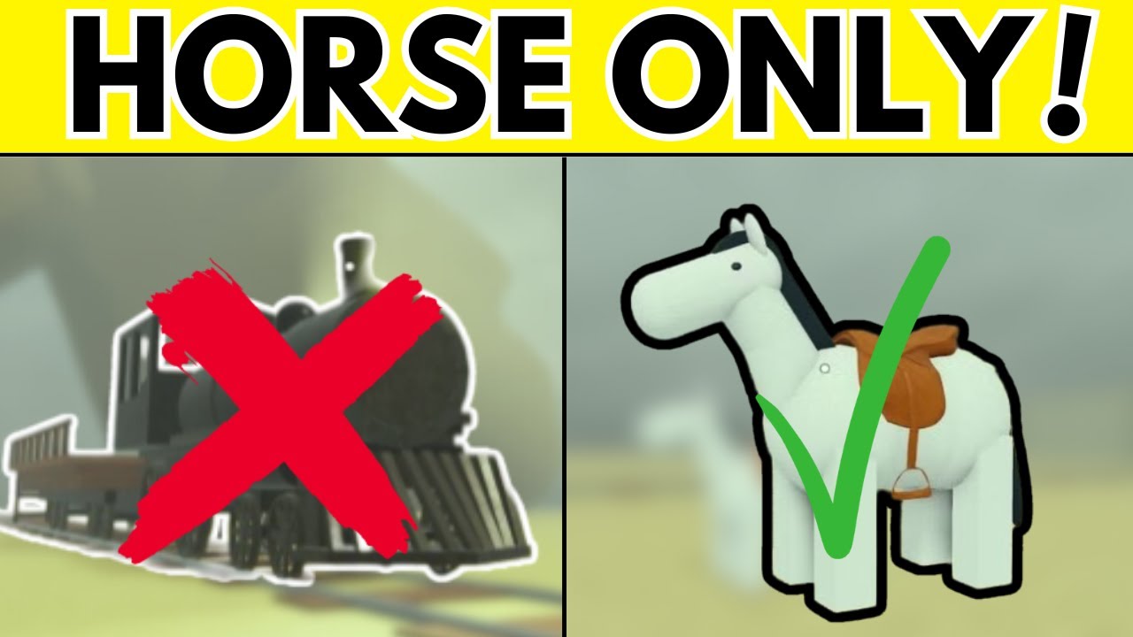 Deal Rails, But I Can ONLY Use a Horse! - YouTube