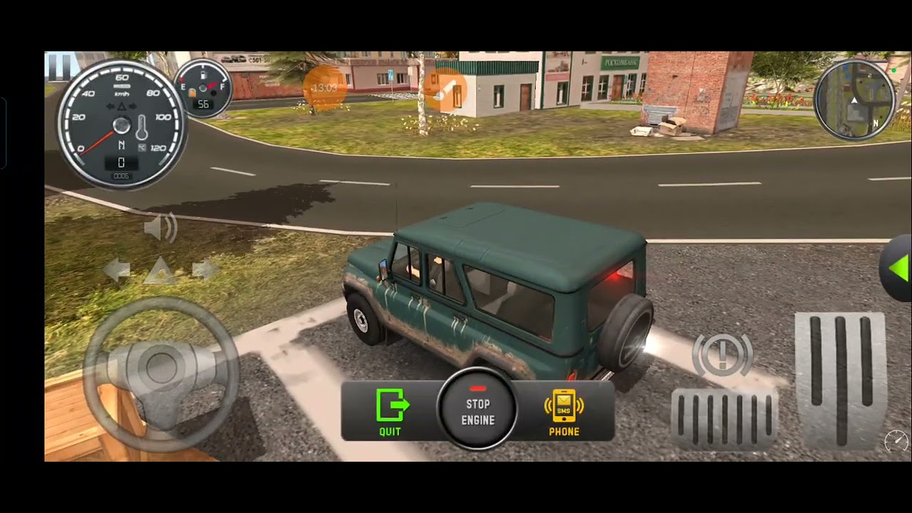 Russian car driving offroad ქართულად #1 - YouTube