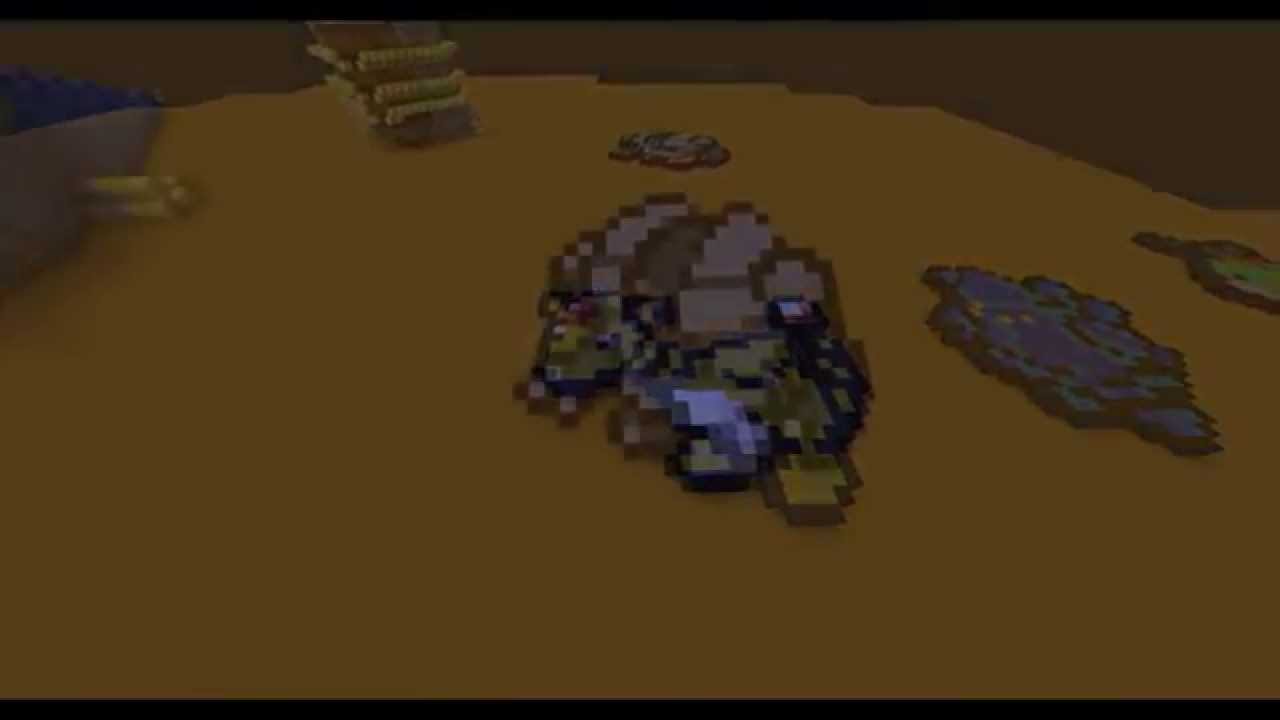 Pixelated Pokemon in MINECRAFT +HUGE GIRATINA Statue!!! - YouTube