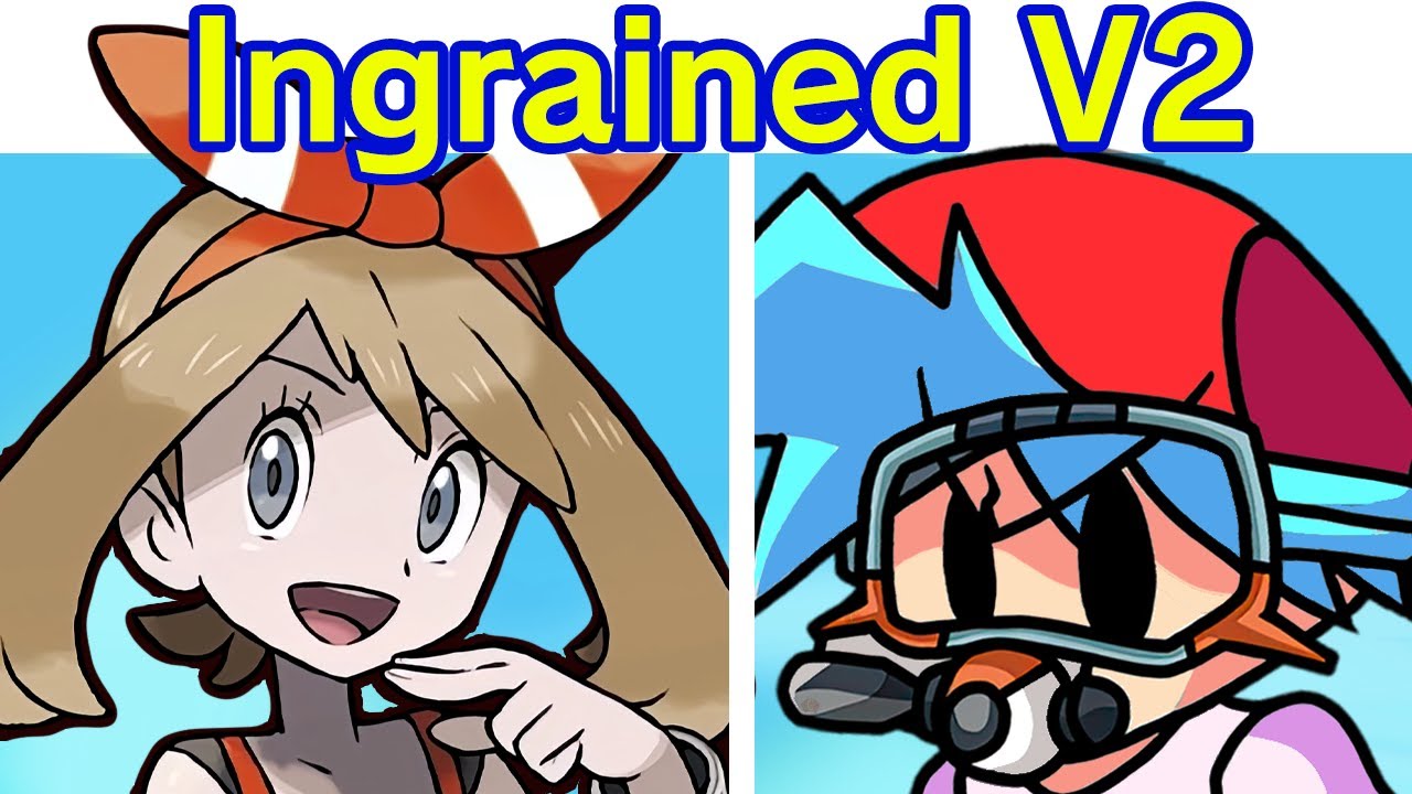 Friday Night Funkin' VS May | Ingrained V2 - Monochrome Hoenn Mix (FNF ...