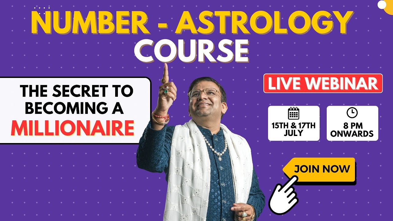 Introducing our Number-Astrology Course to learn How Numbers Impact ...
