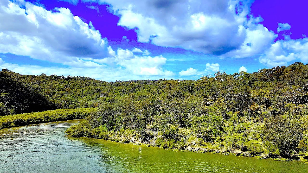 航拍澳洲悉尼乔治河公园Flying George river national park |4K HDR10|phong canh uc ...