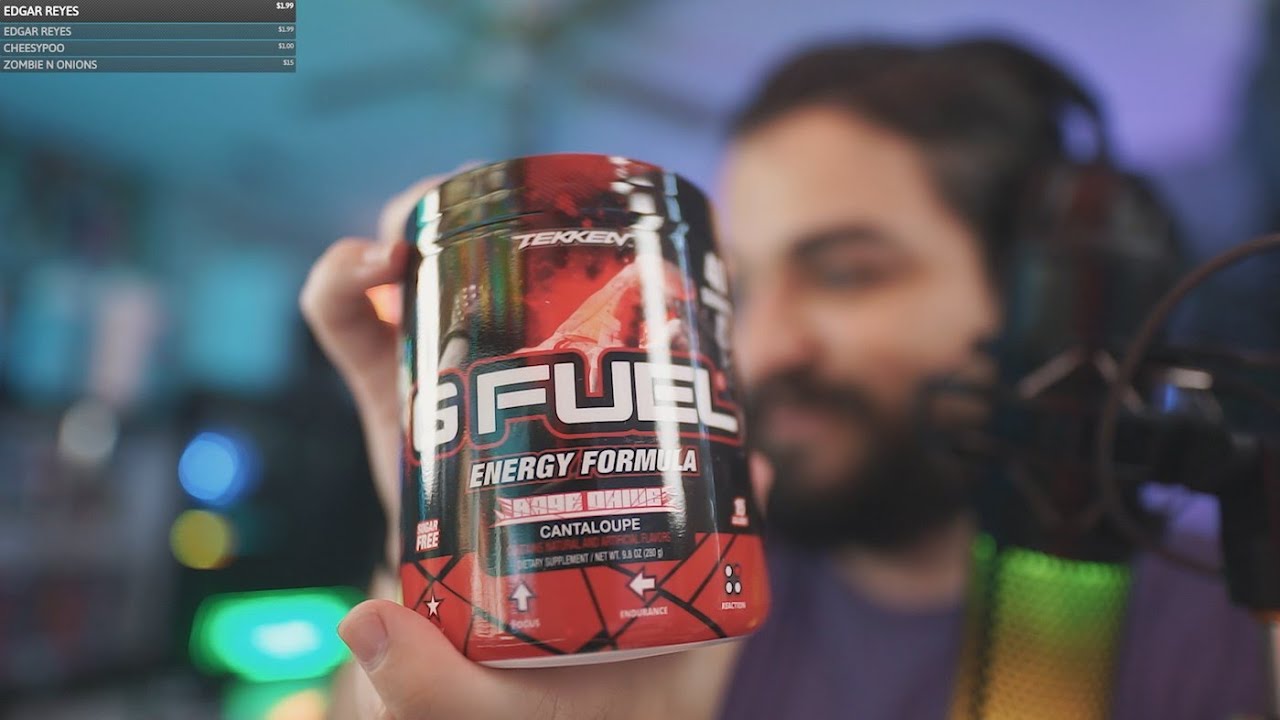 TEKKEN x G FUEL - "RAGE DRIVE" FLAVOR REVIEW! - YouTube