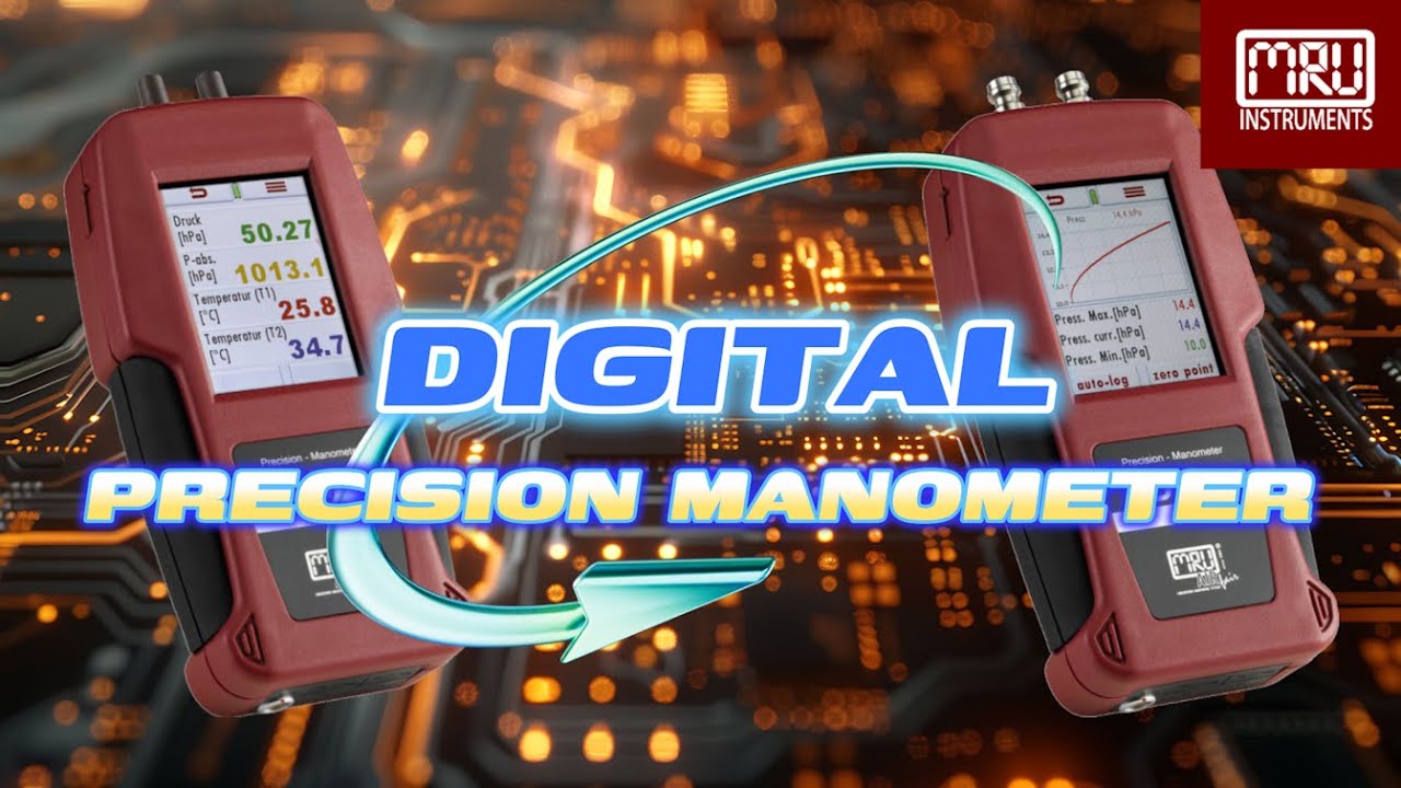 DM 9600 MANOMETERS - YouTube