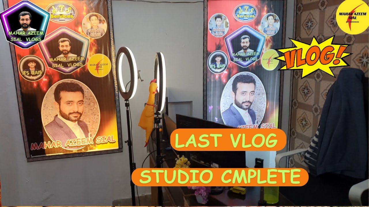New Vlog || Studio Setup Krte hove last PART || How to Start Vlogging ...