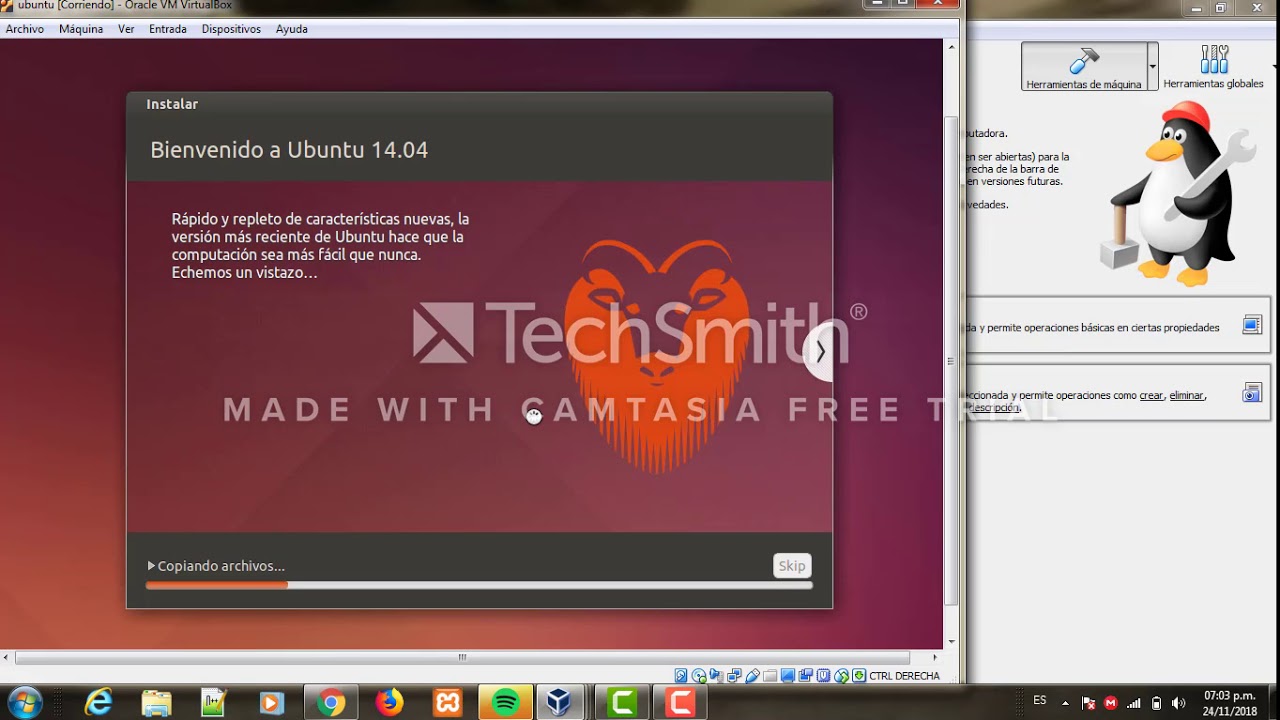 tutorial para instalar y usar vitual box - YouTube