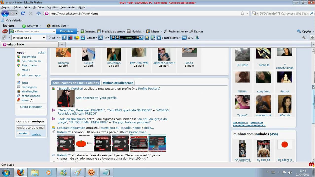 Como Entrar No Orkut De Outra Pessoa , Não Falha ! - YouTube