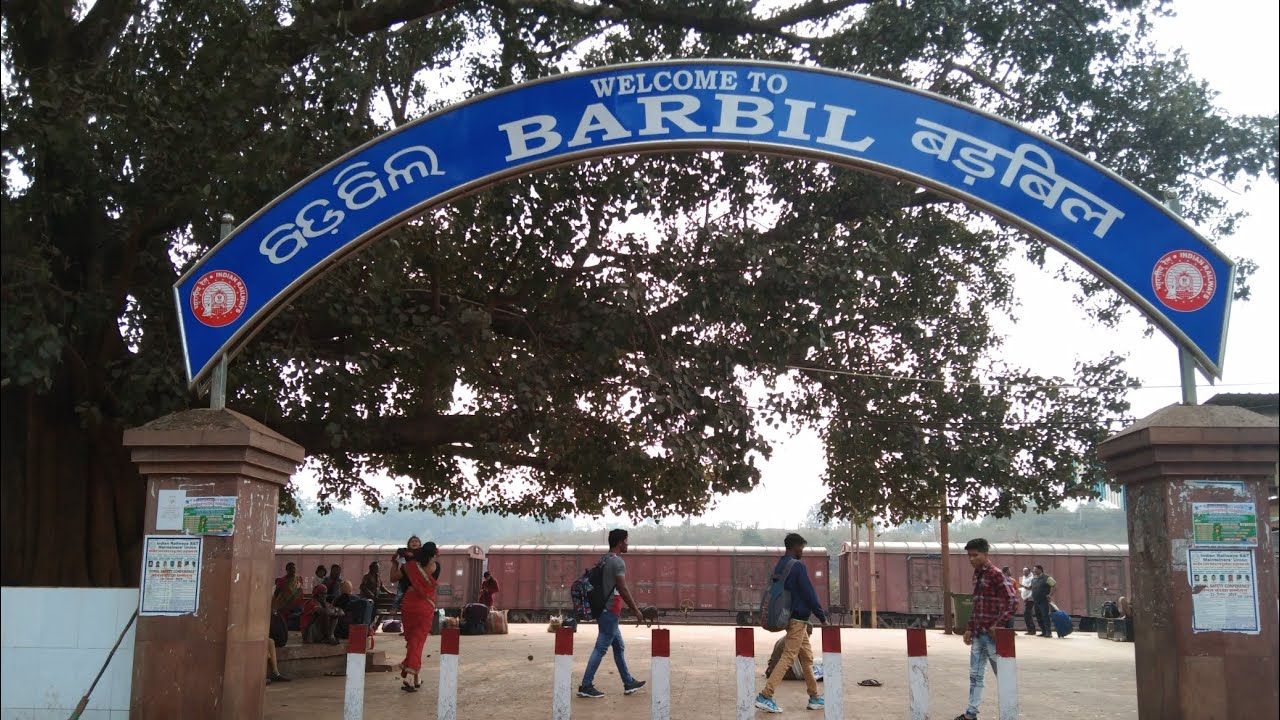Barbil railway station - YouTube