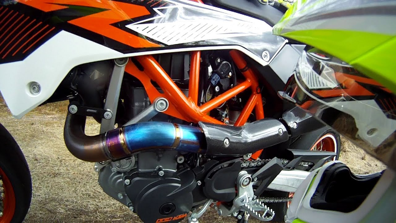 KTM 990 SMR Clips & New bike! - YouTube