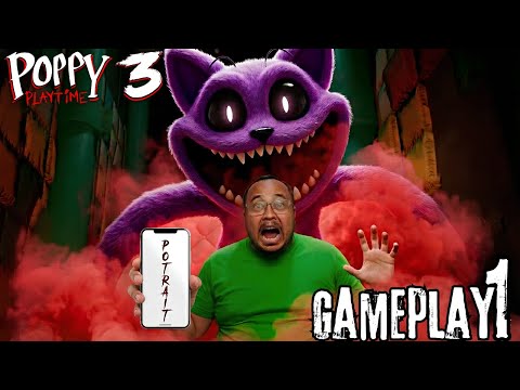 KUCING UNGU INI PEMBAIK ATAU...?! 🐈‍⬛ Poppy Playtime Chapter 3: Deep Sleep - Live 1 #poppyplaytime