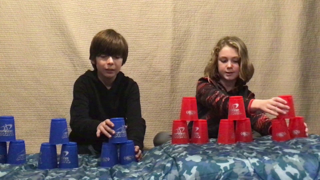 How to 3-3-3 cup stack - YouTube