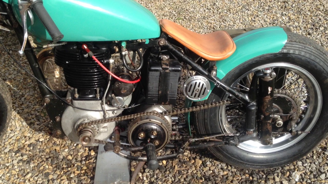 BSA B31 Board Racer - YouTube