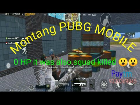 Montage killed squad/PUBG MOBILE/Pro Bijoy
