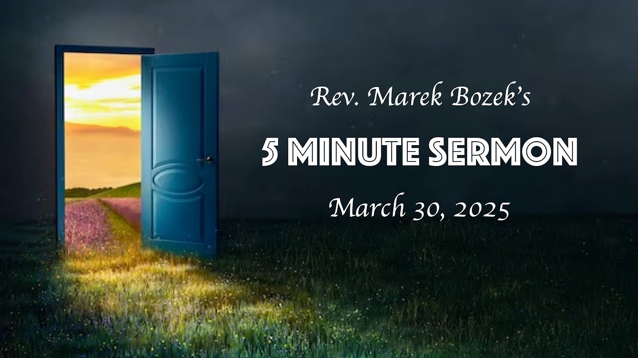 In or Out? + 5 Minute Sermon for March 30, 2025 - YouTube