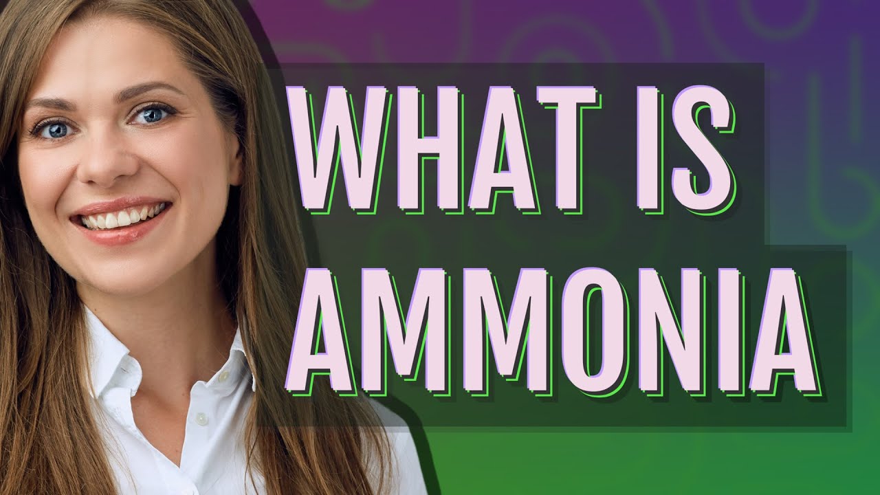 Ammonia | meaning of Ammonia - YouTube