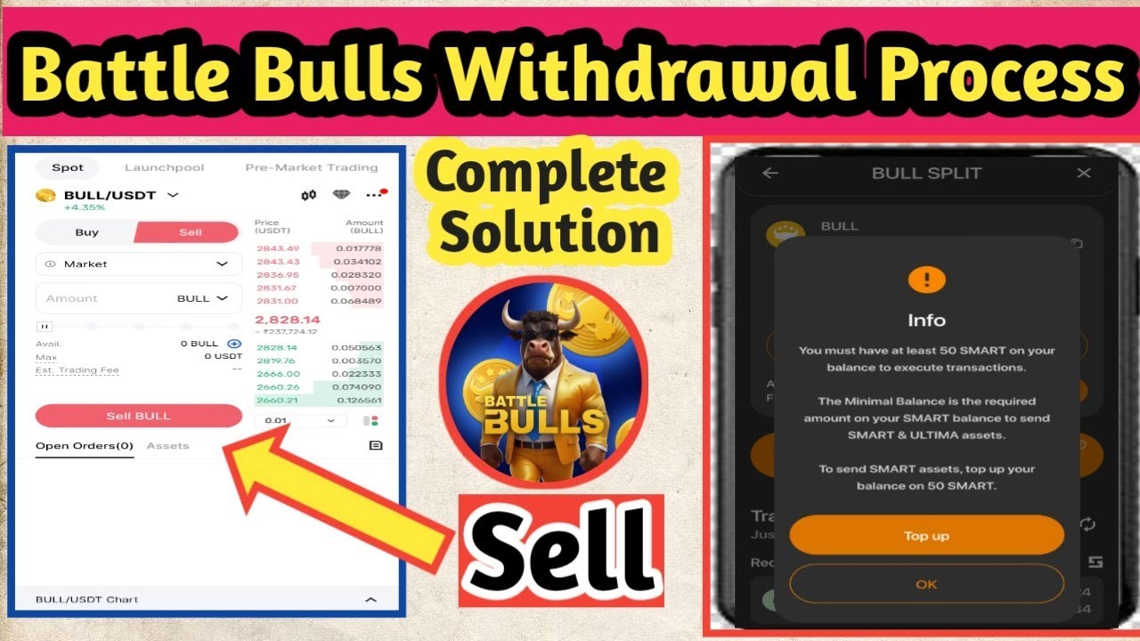 Battle Bulls Token Sell ! Battle Bulls Token Withdrawal l How To Buy ...