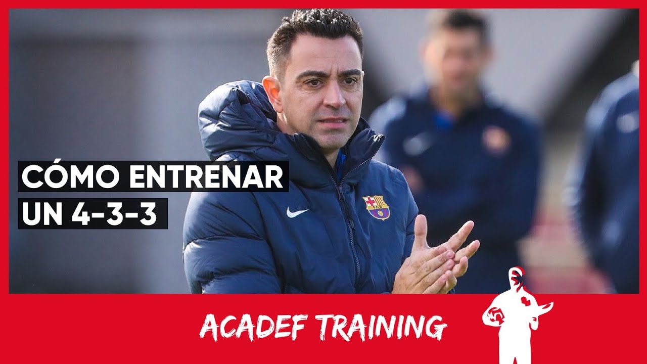 Cómo entrenar un 4-3-3 - YouTube