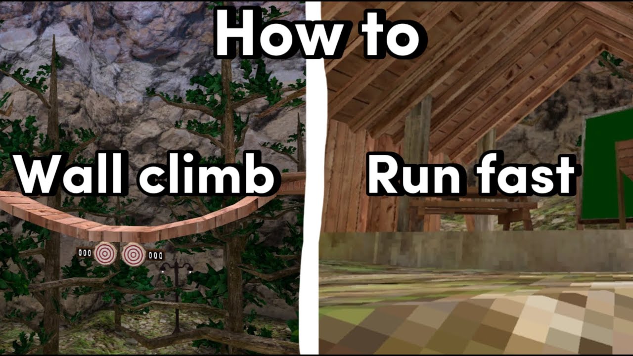 How to Run Fast on Ground and Wall Climb (Tutorial) - YouTube