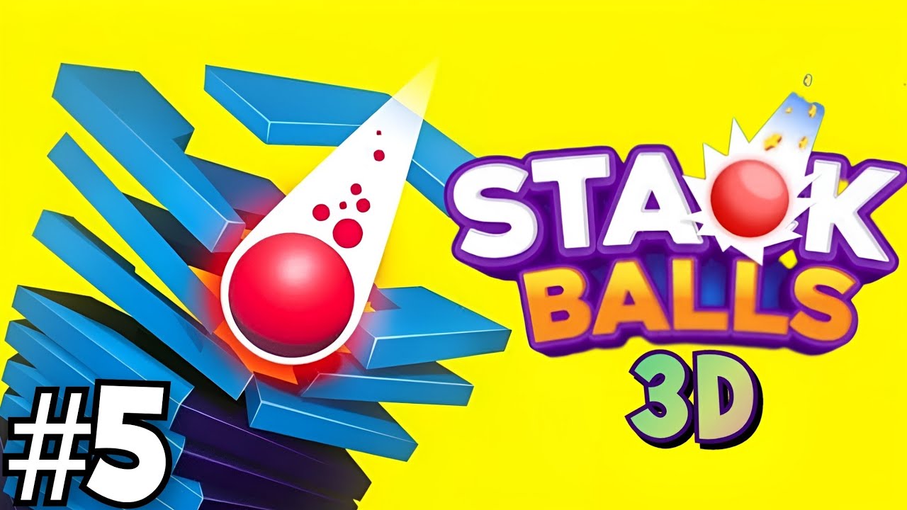 🛑 Stack Ball 3D - Crash Platforms Live Game #5 - Stack Ball 3D Game - Android Gameplay - YouTube