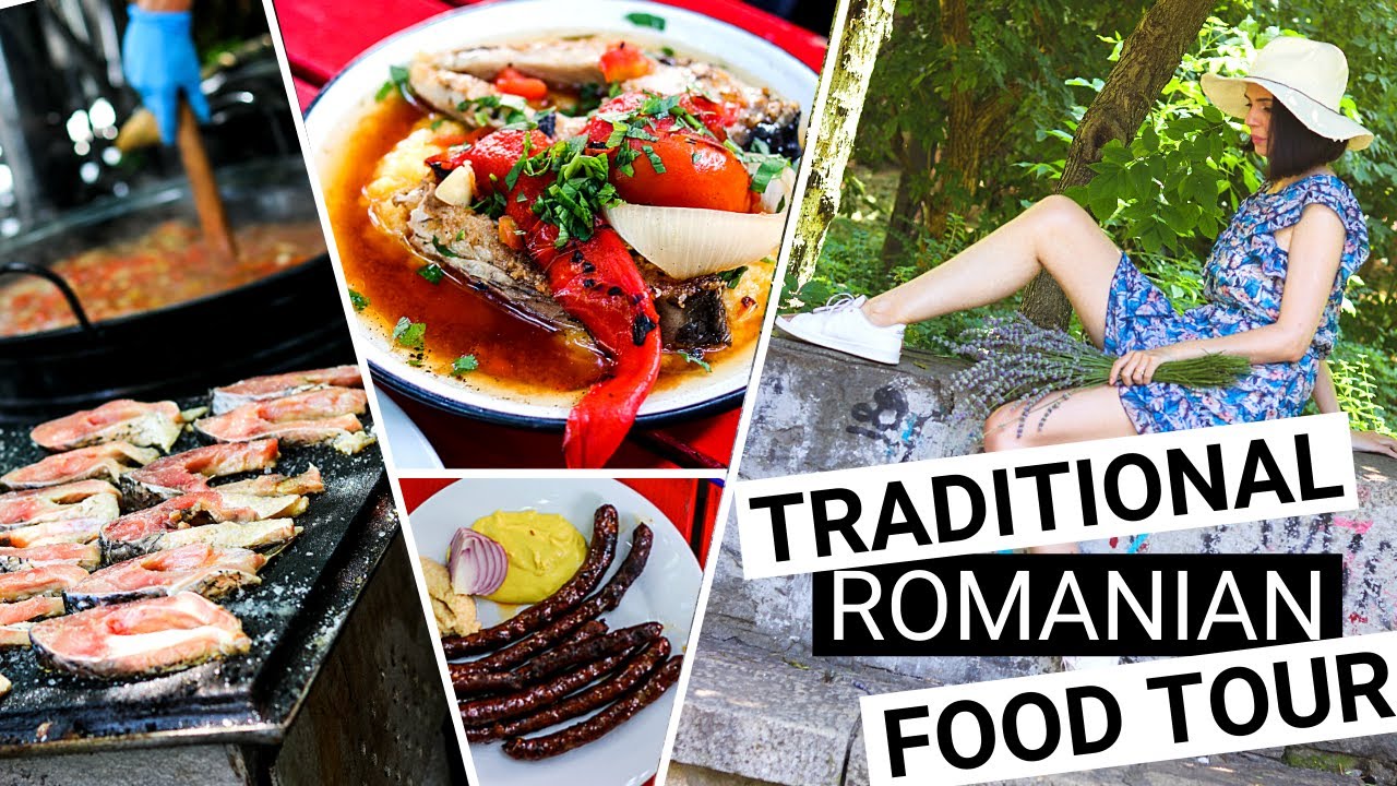 DELICIOUS ROMANIAN FOOD tour 🍖 What to eat in Romania - YouTube