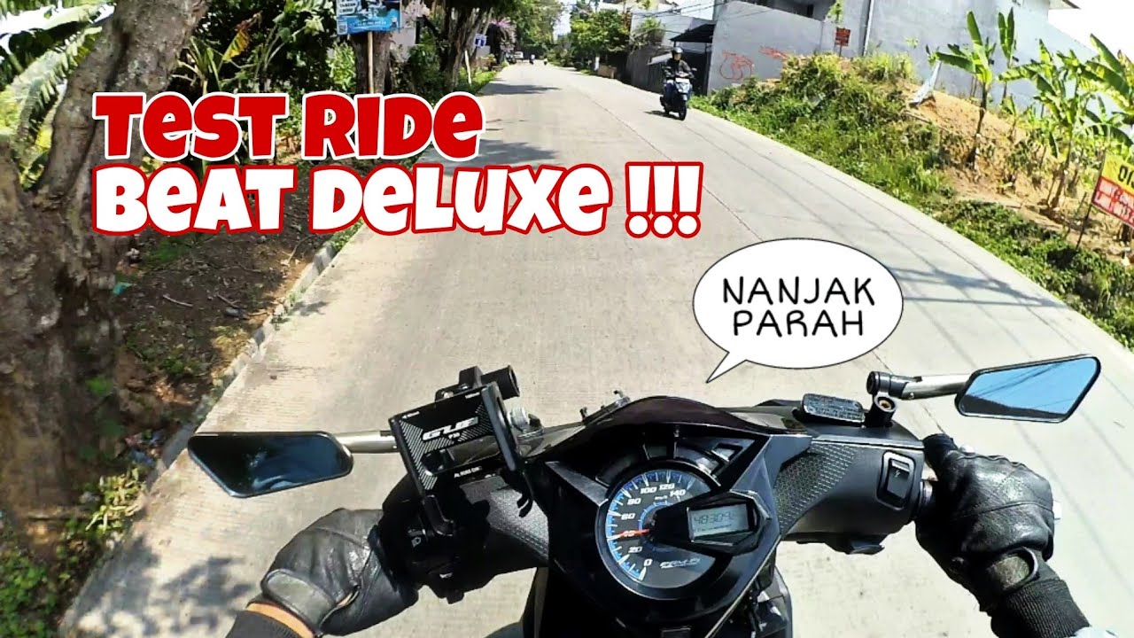 Test Ride Tanjakan BEAT DELUXE Berat Banget - YouTube