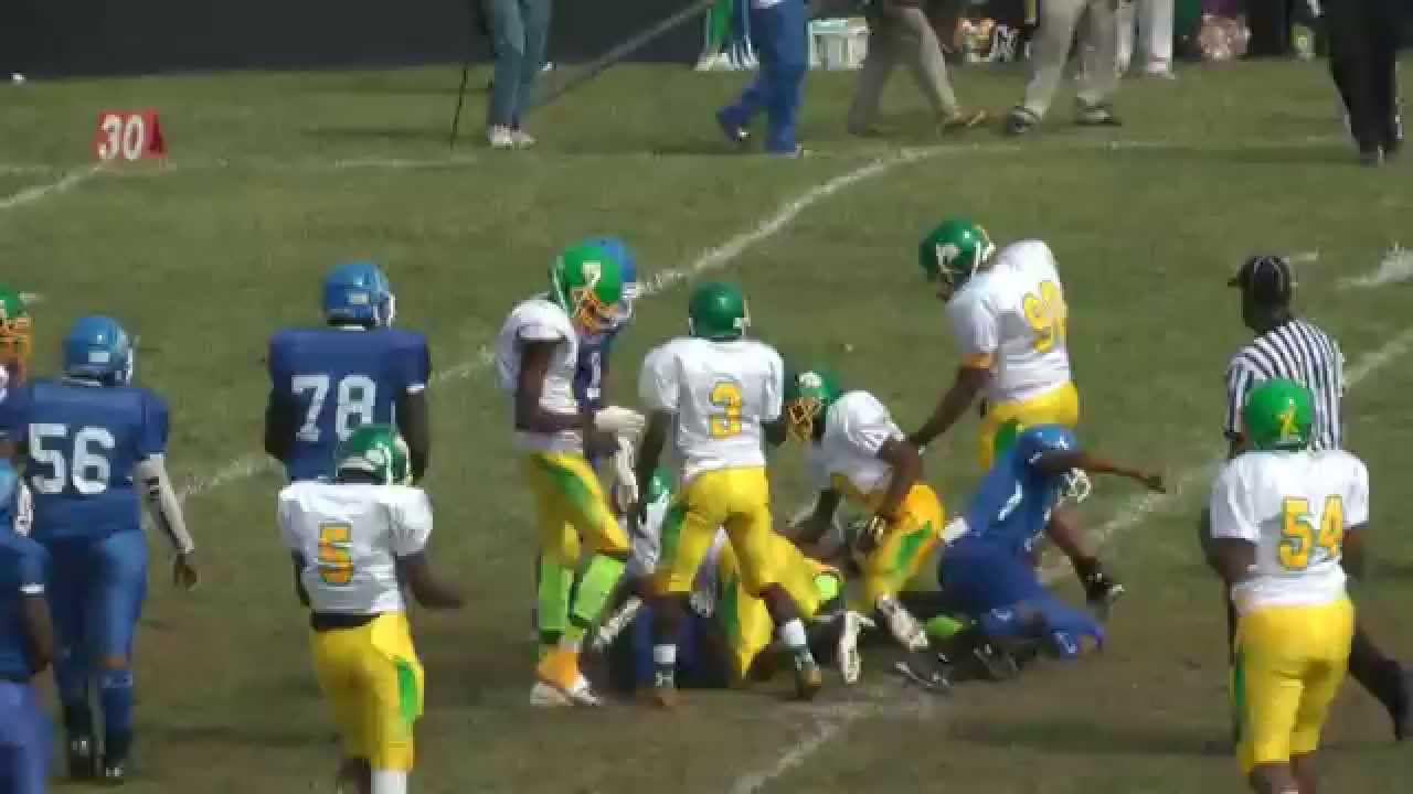 Detroit Broncos vs. Eastside Colts (A-Team) Game Highlights (9-20-2014 ...