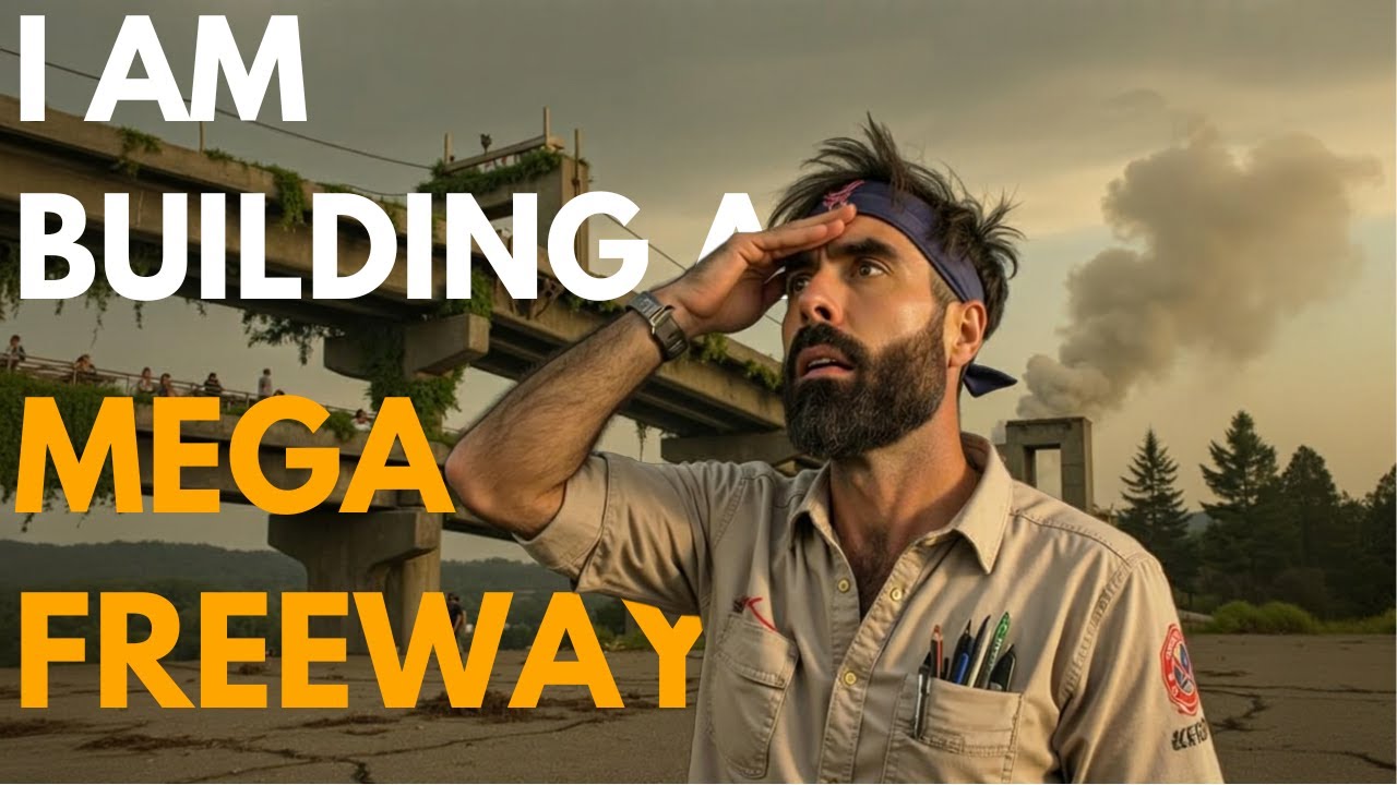 Building a MEGA Freeway in 7 DAYS TO DIE - YouTube