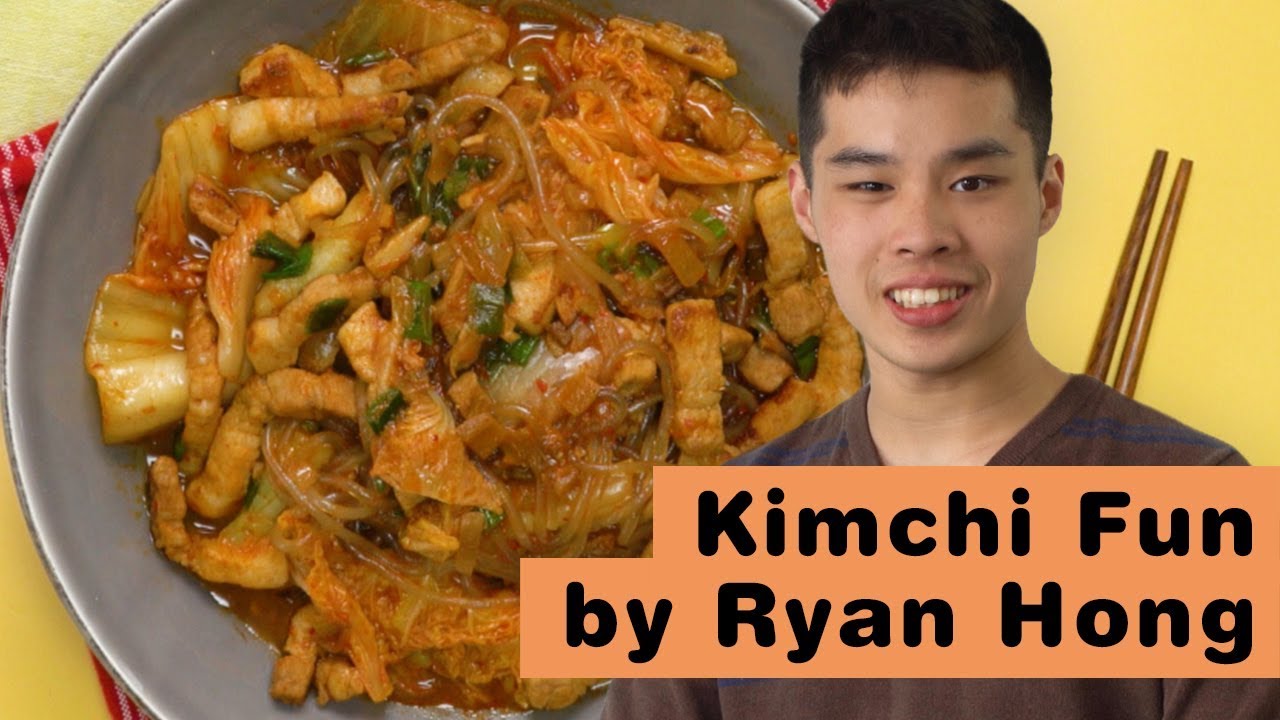 Kimchi Fun / 김치 당면 누들 (Taiwanese Inspired) - YouTube