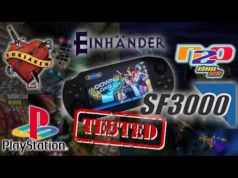 SF3000 Playstation PS1 Tested: N2O, Forsaken, Einhander - YouTube