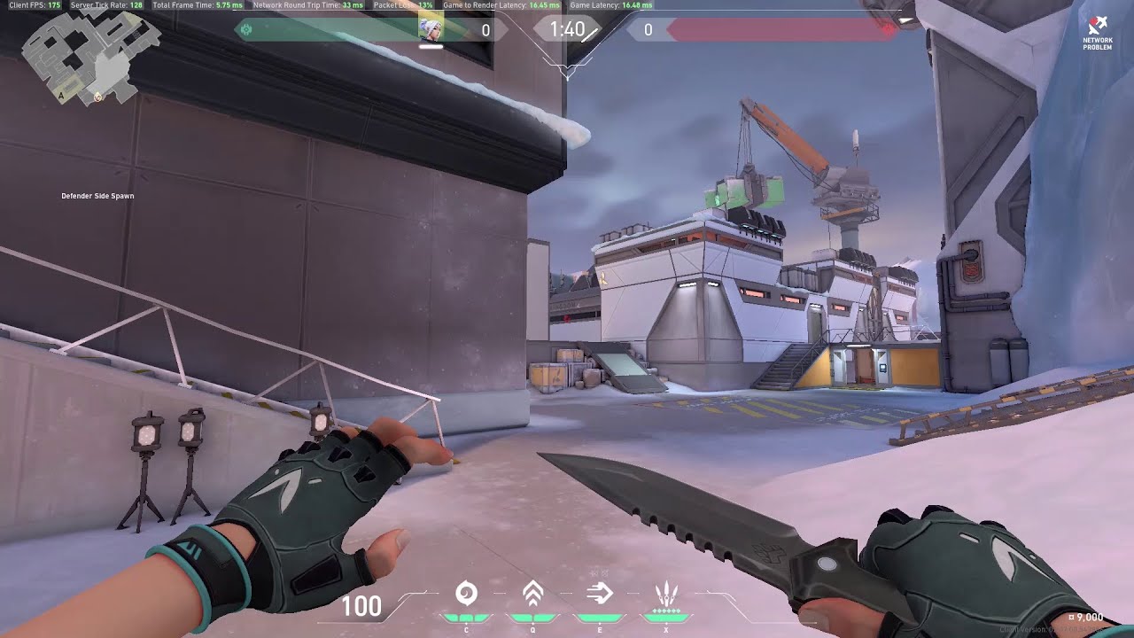 Jett new jump dash in Icebox on defenders side | VALORANT - YouTube