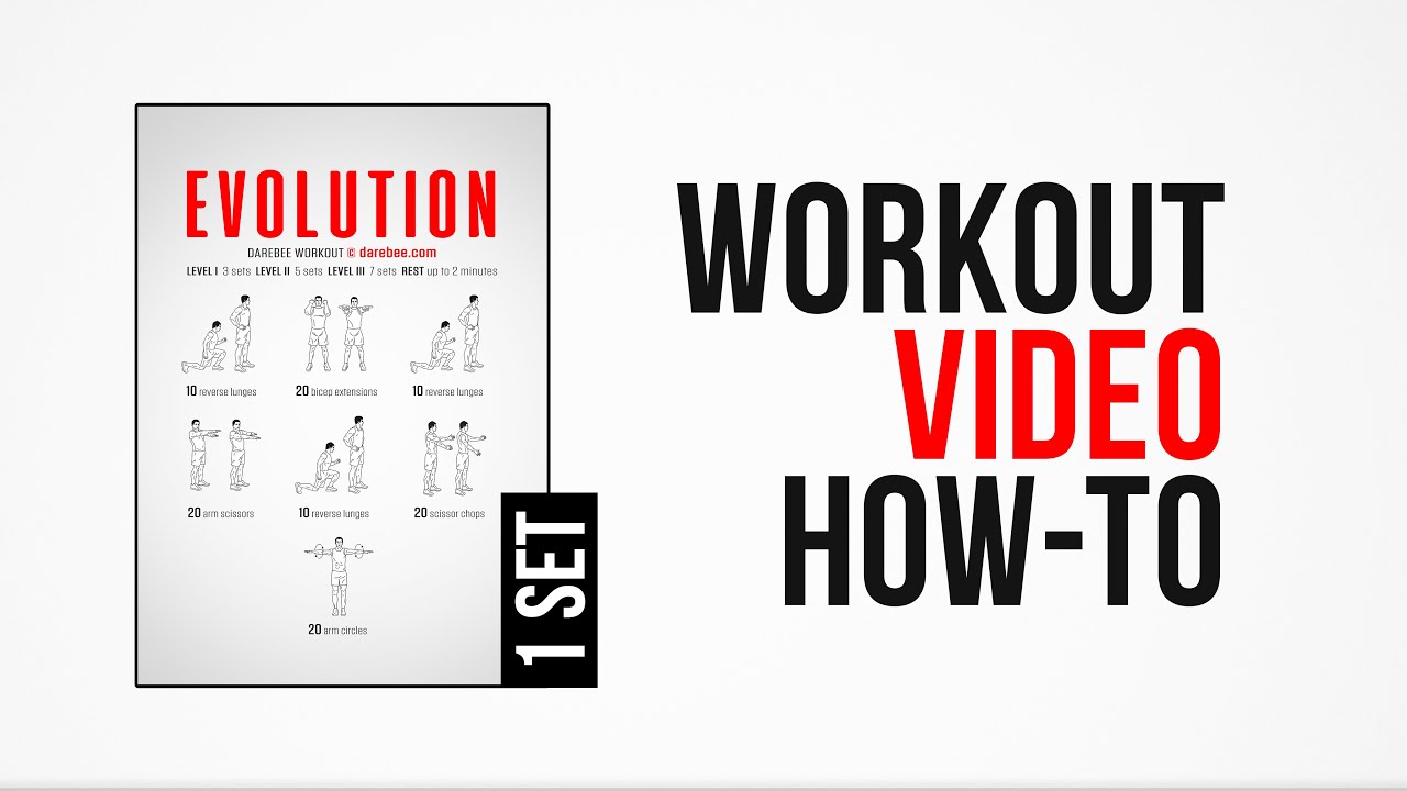 Evolution Workout [ How-To ] [ One Set ] by #DAREBEE - YouTube