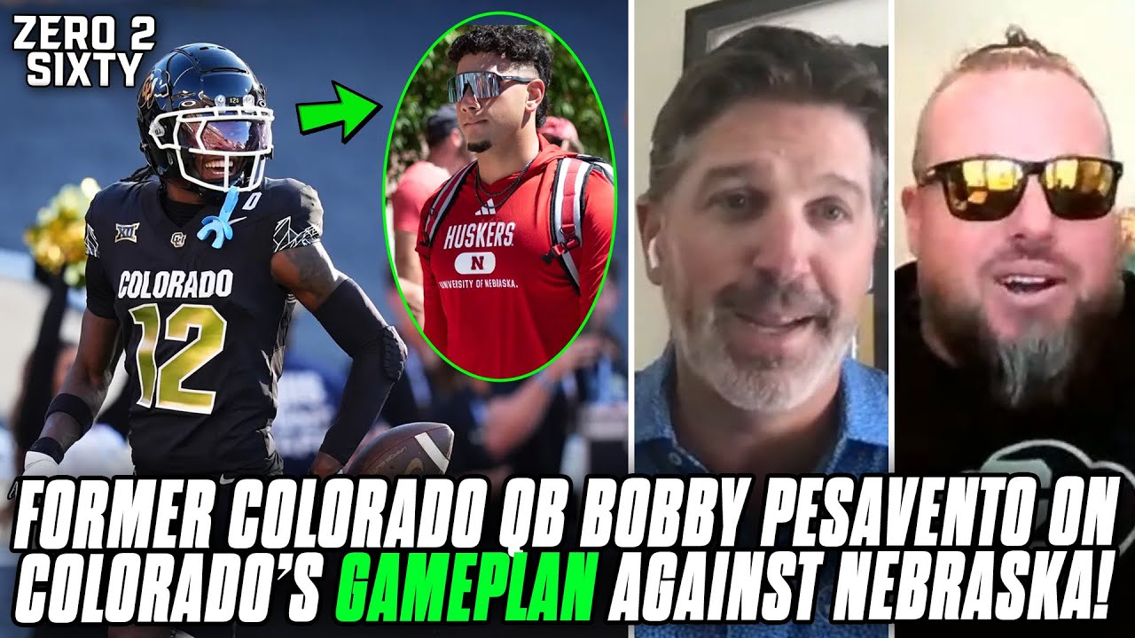Former Colorado QB Bobby Pesavento On Colorado's GAME PLAN Against ...