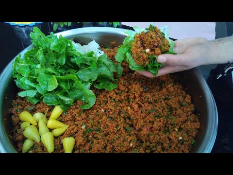 ÇİĞ KÖFTEYİ ARATMAYAN ACILI KISIR TARİFİ