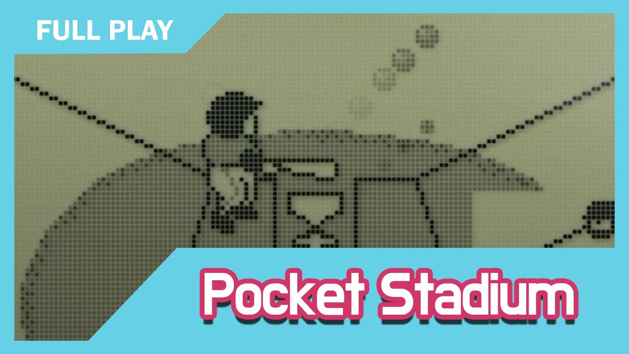 [GameBoy full game walkthrough] Pocket Stadium (1990 Atlus) FHD 60fps ...
