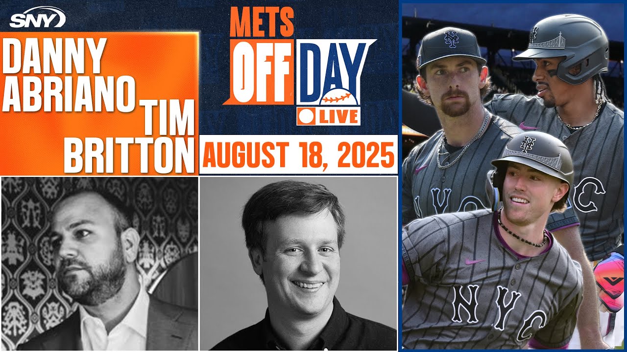 Mets Off Day Live with Danny Abriano and Tim Britton - YouTube