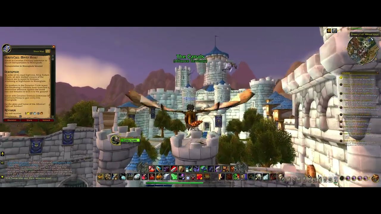 World of Warcraft: Hero's Call: Mount Hyjal! - Quest ID 27726 (Gameplay ...