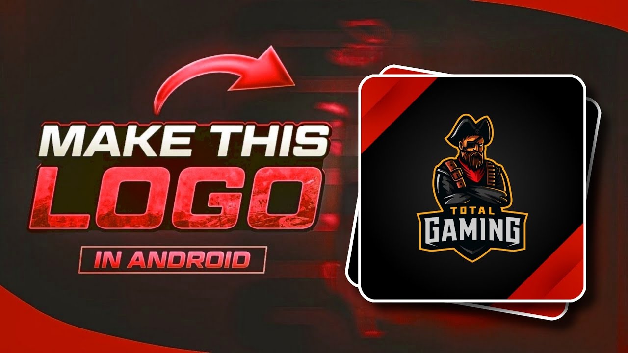 How to Make Logo like Total Gaming? - (Logo PLP File) 🔴 - YouTube