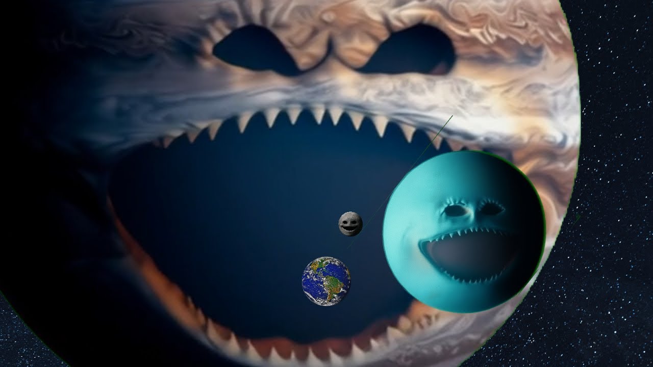 Cosmic horror The Moon wakes up - YouTube