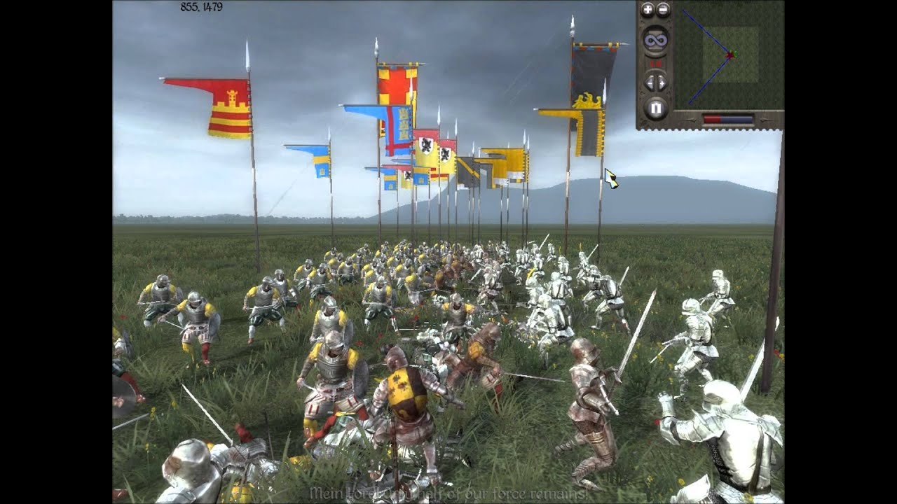 Medieval 2 Total War: Gothic Knights vs Conquistadors - YouTube