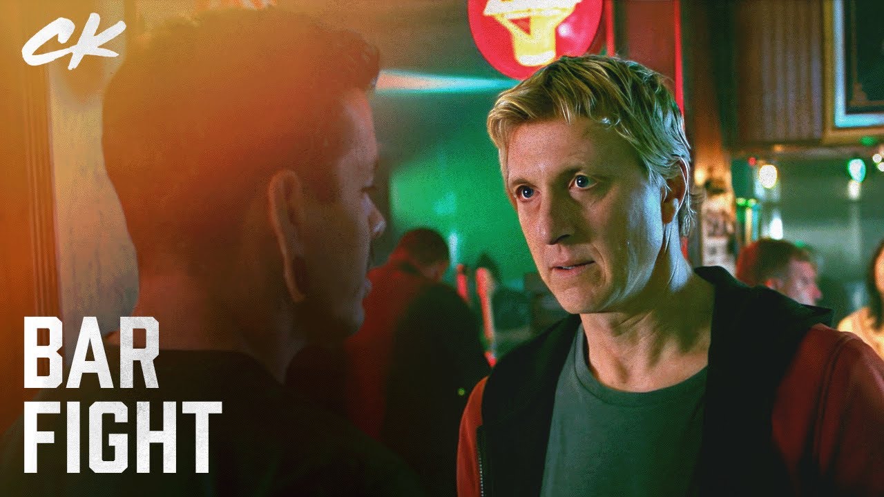 Johnny and Tommy Reunite for Epic Bar Brawl | Cobra Kai (William Zabka ...
