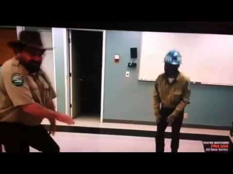 Great Break Dancing By This Park Forrest Ranger - YouTube