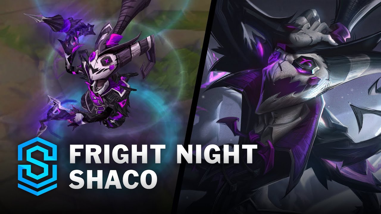 Fright Night Shaco Skin Spotlight - Pre-Release - PBE Preview - League ...