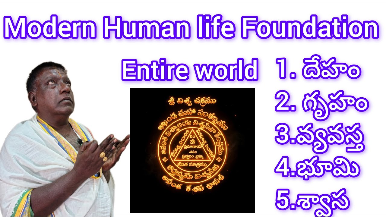 Modern human life foundation #ytvideo #modernhumanlife #vedarushi - YouTube