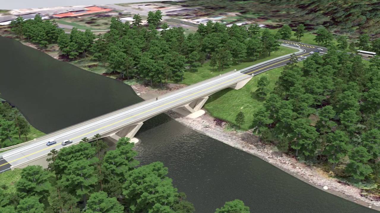 Route 28A Reconstruction Fly-Through - YouTube