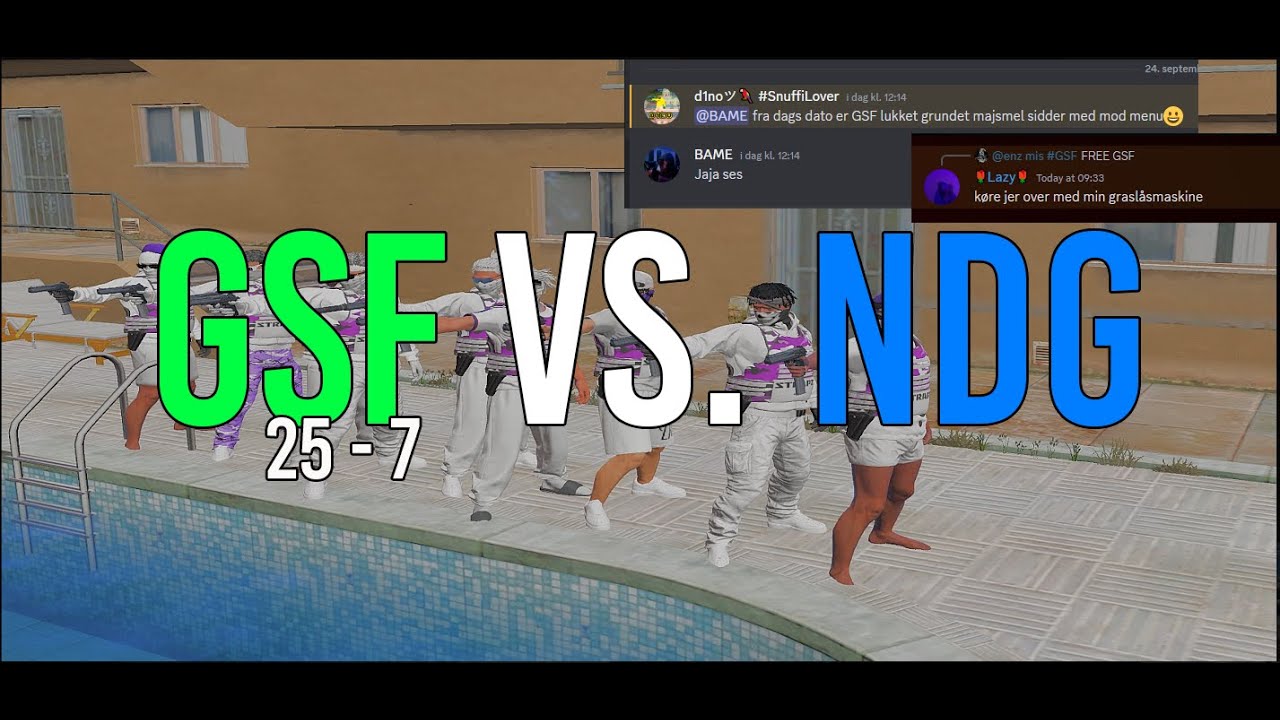 GSF vs. NDG | 25 - 7 🤡 - YouTube