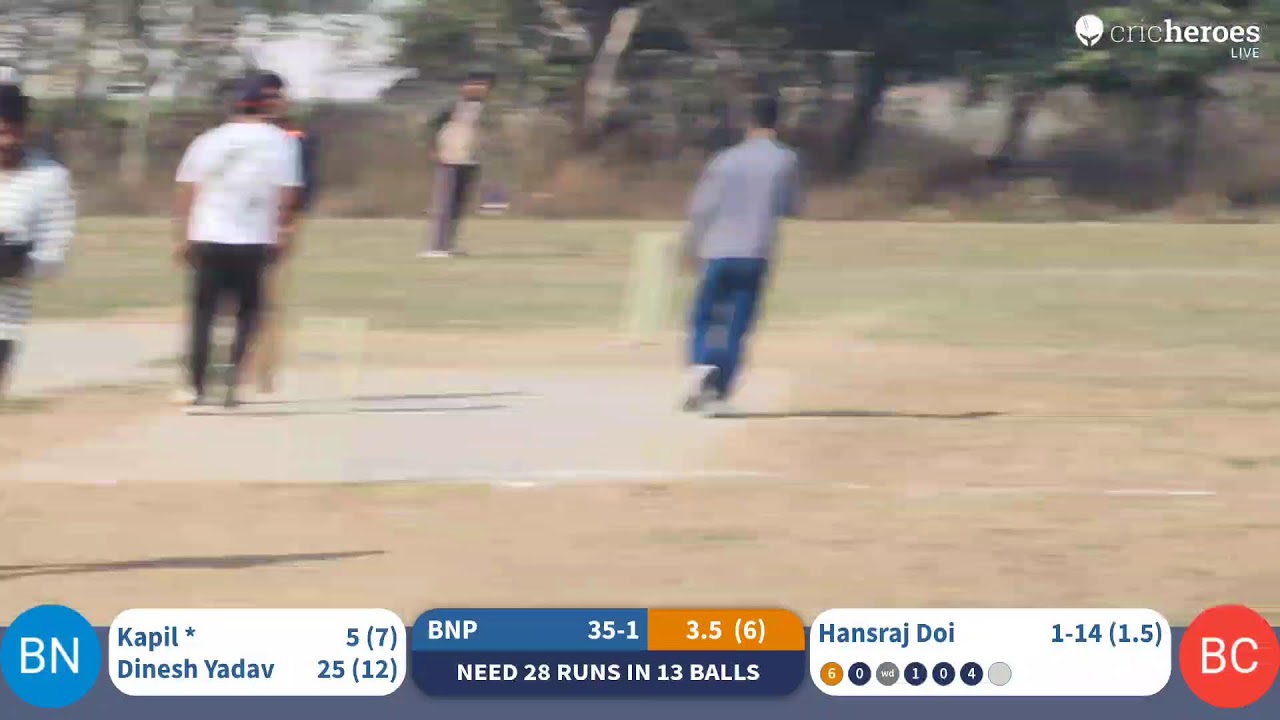 Barrod Cricket Club vs BKNCC Nangli Parsapur live cricket match ...