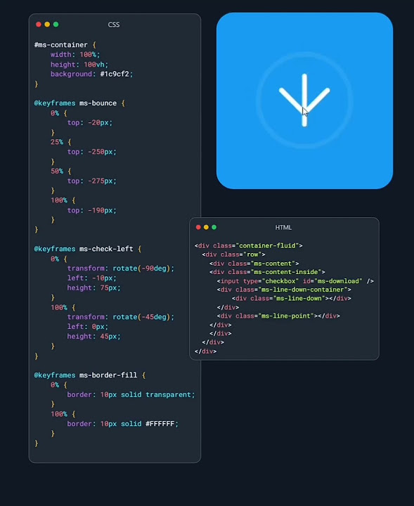 Download Button Animation Html Css Frontend Developer Coding Frontenddeveloper Youtube